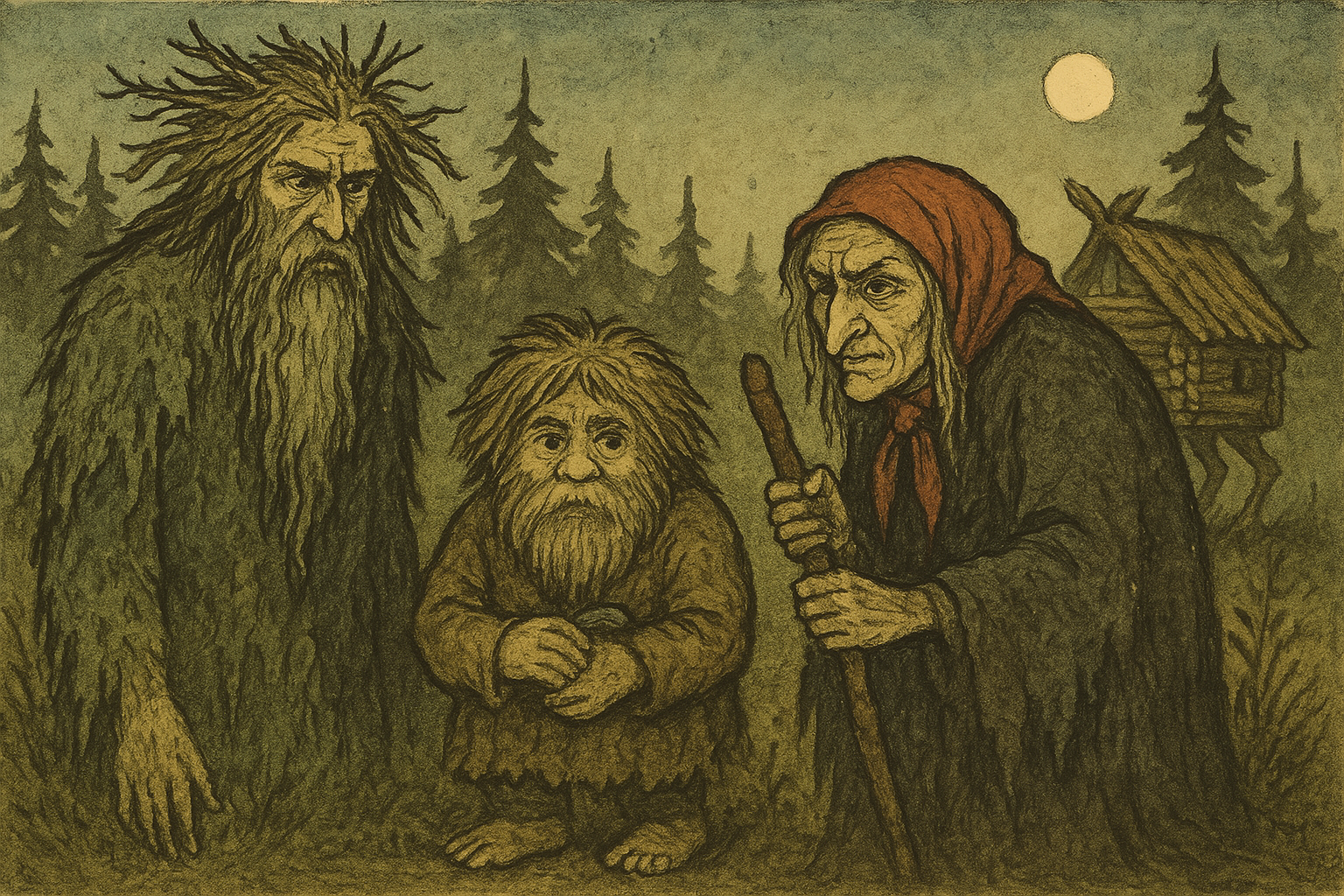 Slavic Mythology: 4 Forest Spirits That Still Terrify Today - Clara Bush